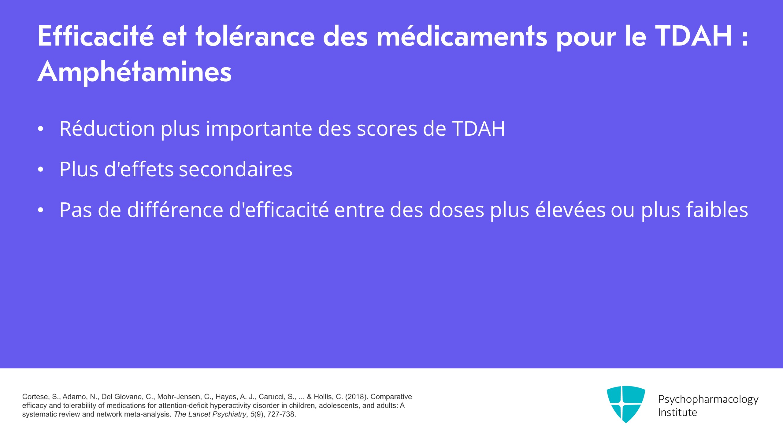 Algorithme de traitement du TDAH chez l'adulte - Psychopharmacology ...