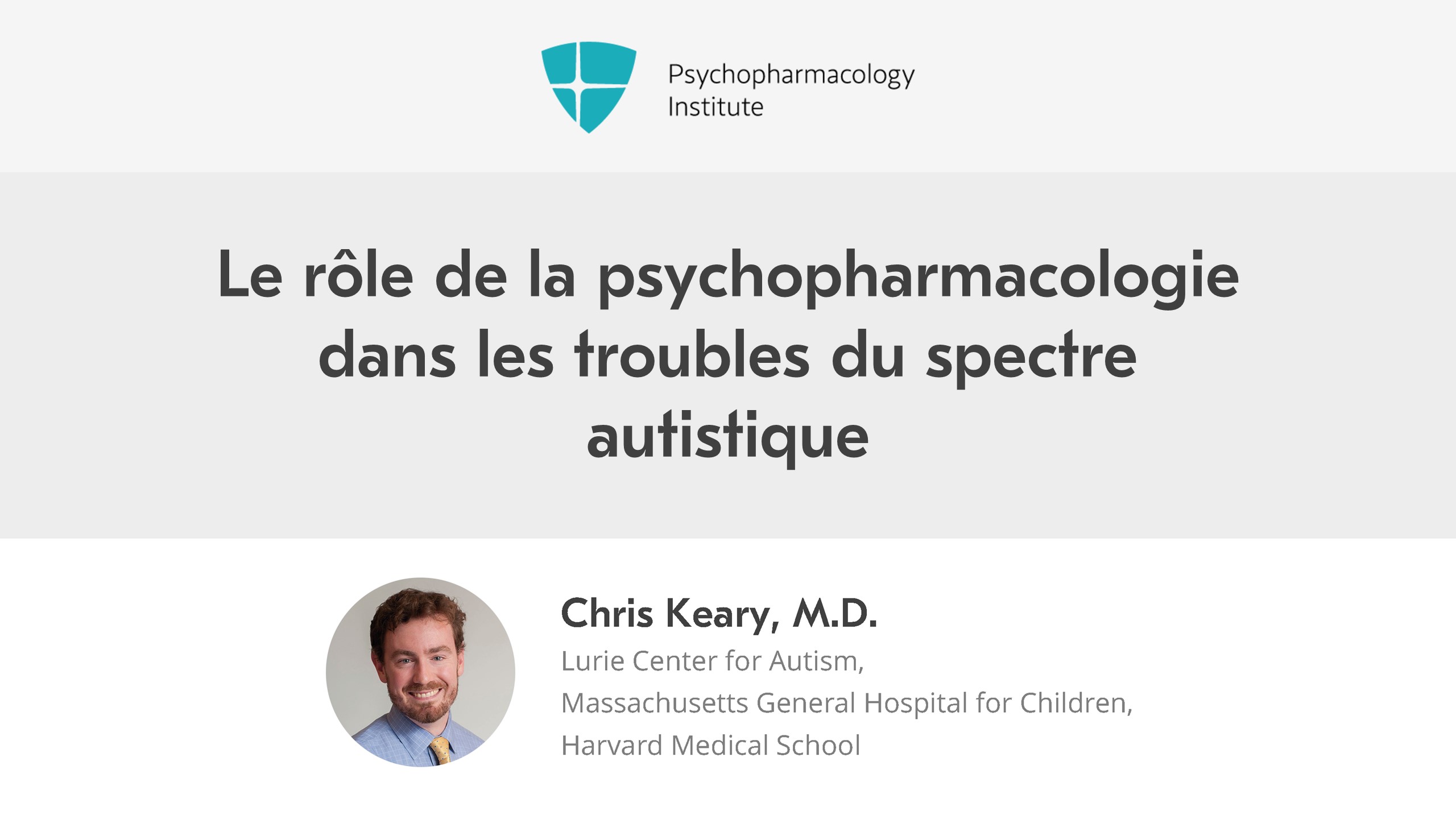 Aperçu des troubles du spectre autistique - Psychopharmacology Updates ...