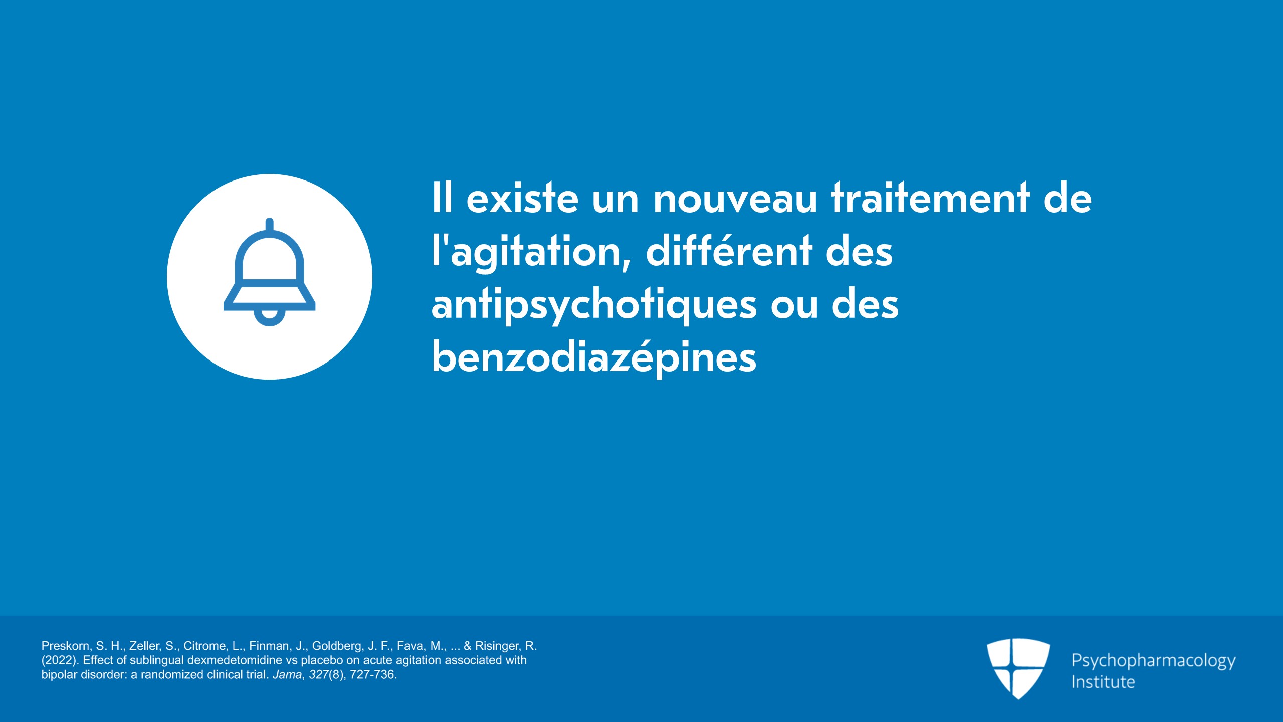 Le rôle des benzodiazépines et de la dexmédétomidine dans la gestion de ...